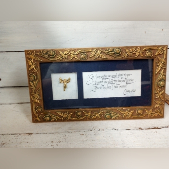 Vintage Item | Accents | Vintage Bob Siemon Designs Framed Angel Plaque ...